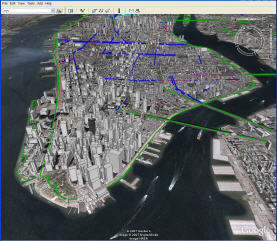 Google Earth NYC Bike Map | NYC Bike Maps